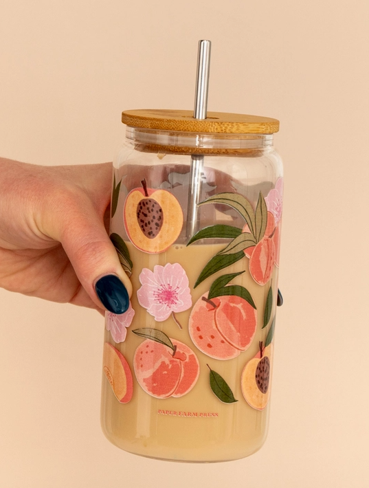 Paper Farm Press Fruit Glass Cans | Key Farms, LLC